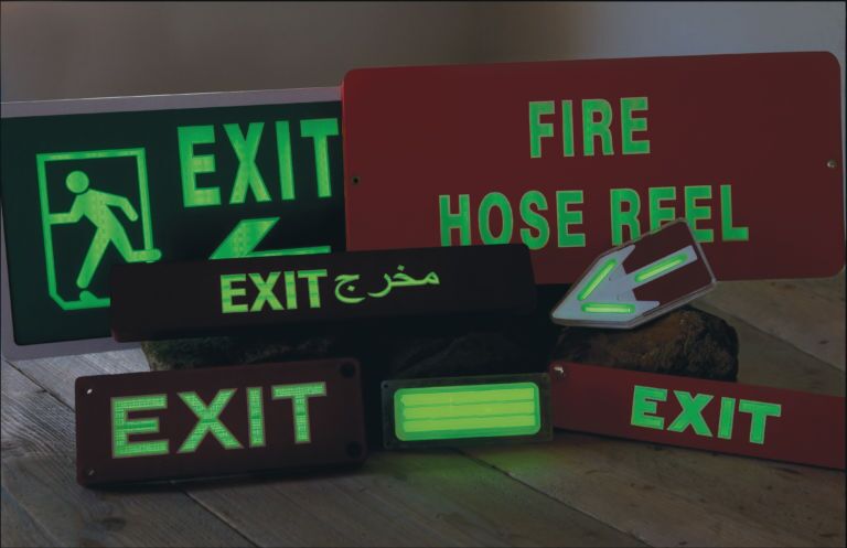 Exit Sign Tritium - Multi Purpose Signs | Self-Luminous