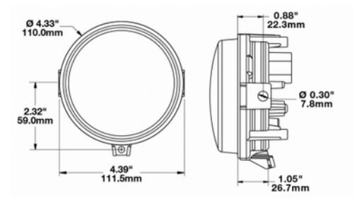 LED Headlights: Xenoy Polymer headlights for ATVs and UTVs