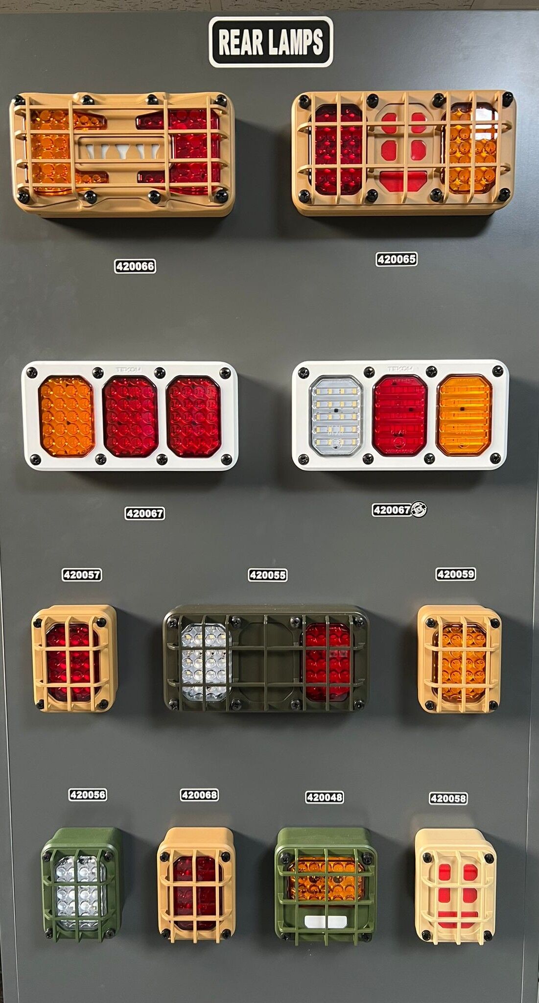 LED Tail Light Unit: With Blackout Functionality