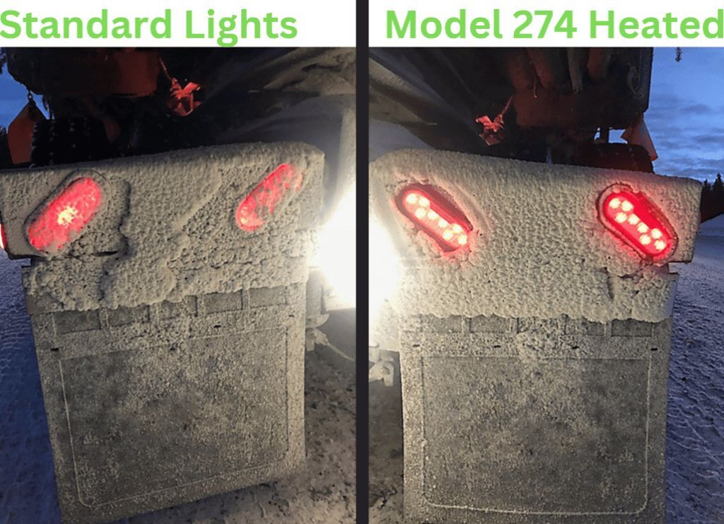 LED Signal Lights | Heated Oval 2" x 6" Multifunctional Lighting