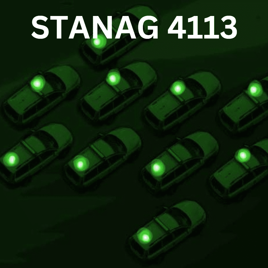 STANAG 4113: NATO Military Vehicle Lighting & Marking Standard