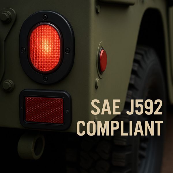 SAE J592 – Tail Lamp and Reflector Standard for Military Vehicles